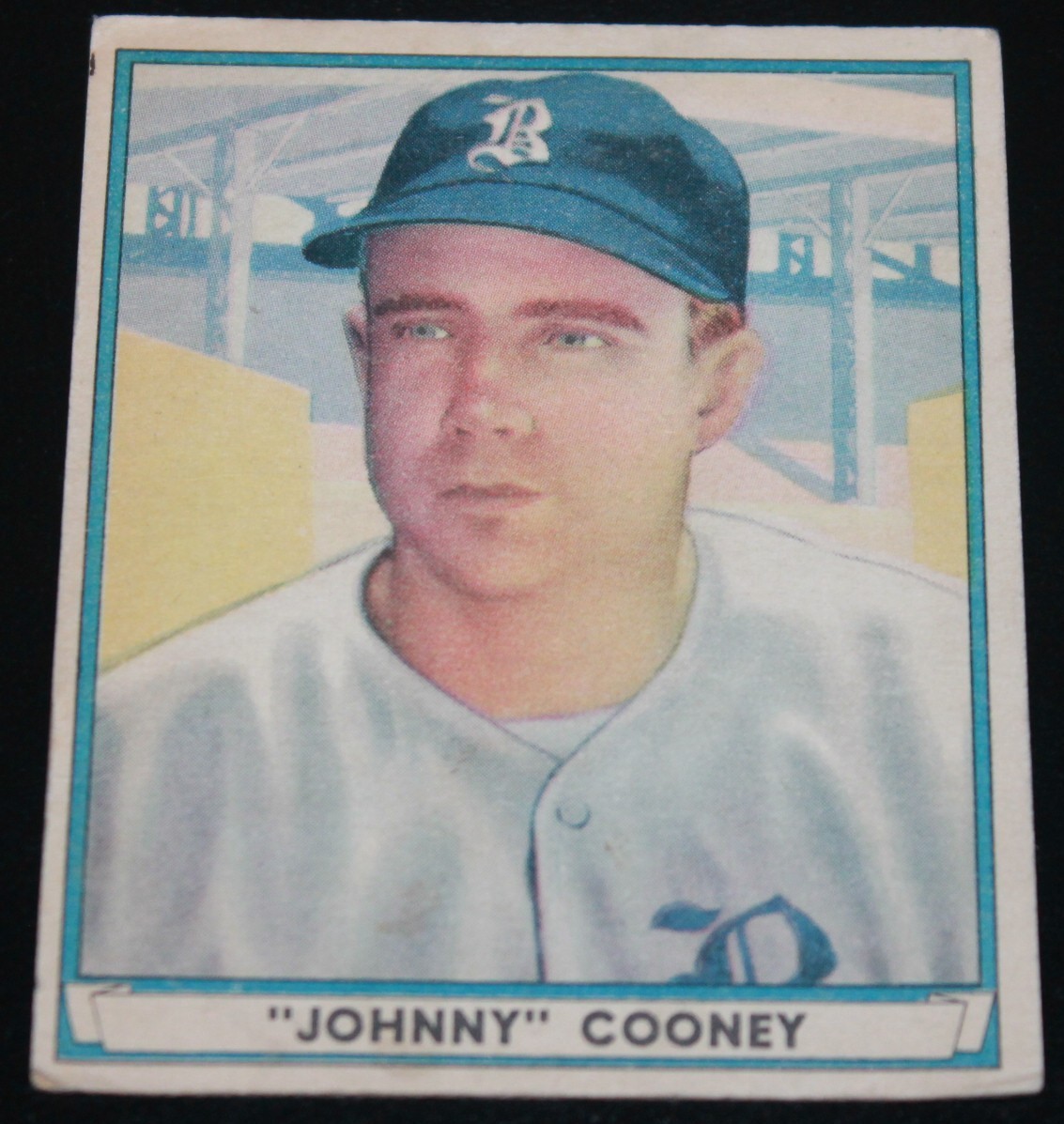1941 PLAY BALL GUM INC BASEBALL CARD #50 JOHNNY COONEY BOSTON BRAVES VG ...