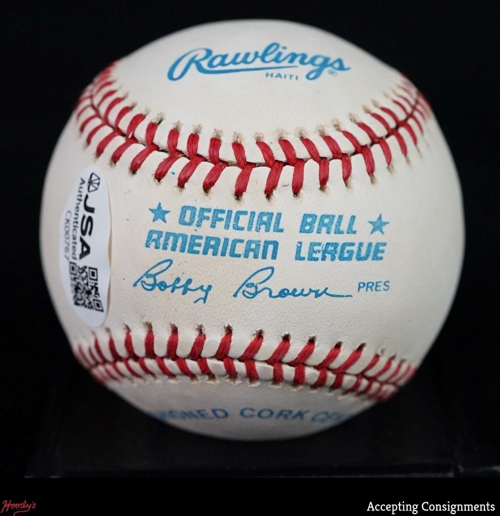 Frank Robinson Autograph Signed Rawlings Official OAL Baseball AUTO JSA ...