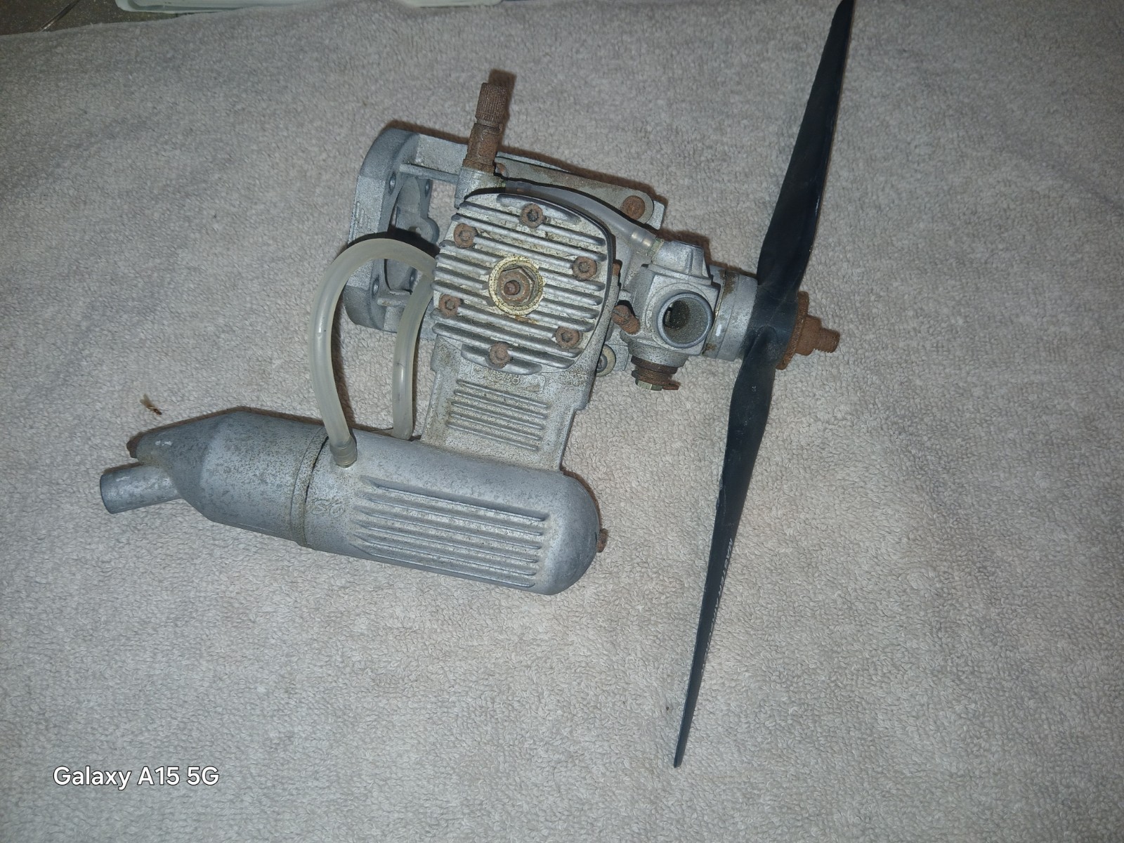 OS MAX 46 SF RC ENGINE VINTAGE 873 MUFFLER | eBay