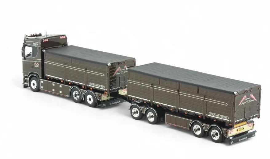 TEKNO, SCANIA Next Generation 6x2 rigid truck and 2+2 axle trailer ...