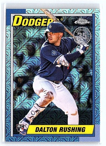 2025 Dalton Rushing Rookie RC Topps Update 35th U90C-41 (115) | eBay