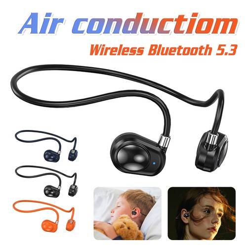 Air Conduction Headset Bluetooth 5.3 Wireless HiFi Stereo Open Ear ...