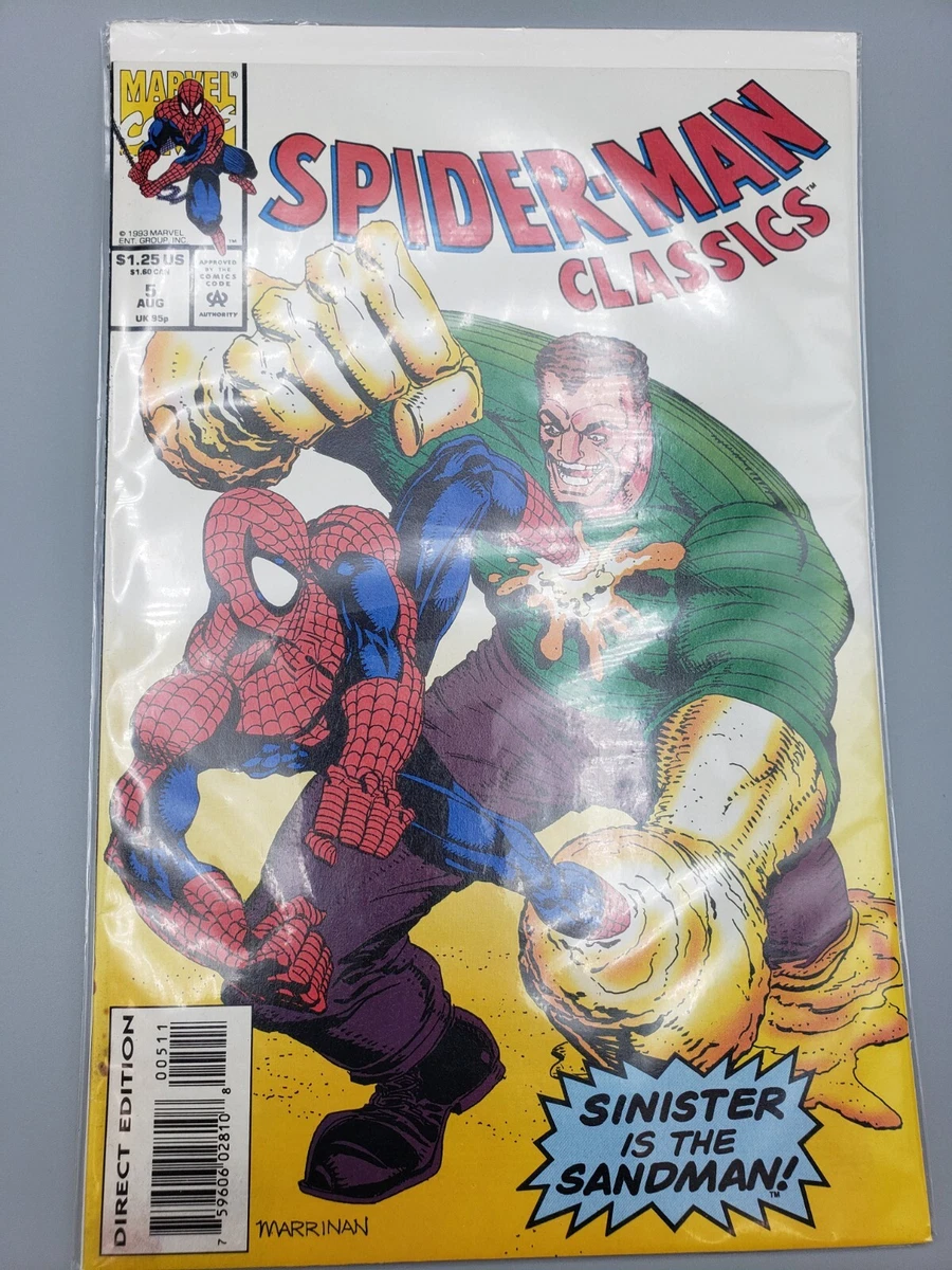 Spider Man Sandman Comic