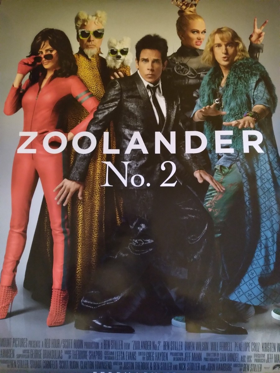 Zoolander Filmplakat Zoolander Movie Poster 11 X 17 Inches : Ben