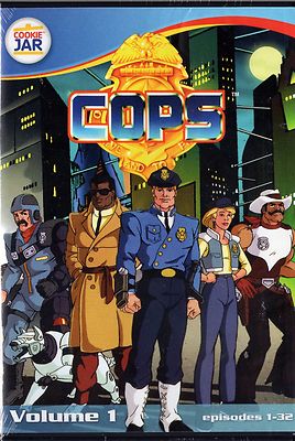 COPS Vol. 1 Animated Cartoon DVD Set 3 DISCS -Episodes 1-32 Cookie Jar ...