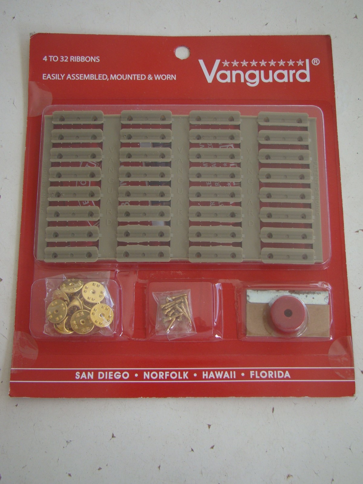 USN USCG USMC MEDAL RIBBON DEVICES MOUNT KIT SERVICE & DRESS UNIFORMS ...