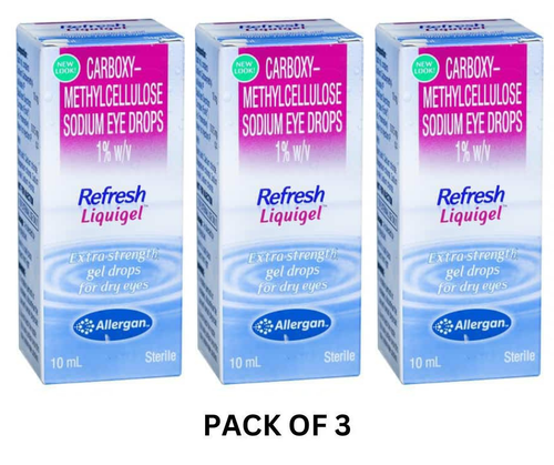 Refresh Liquigel Lubricant Extra Strength Gel Drops For Dry Eyes ...