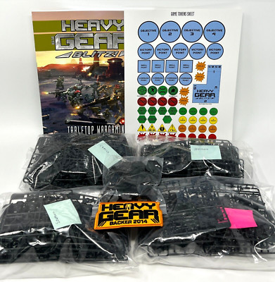 Heavy Gear Blitz KS Lot A: Northern, Southern, Caprice, & CEF Armies ...