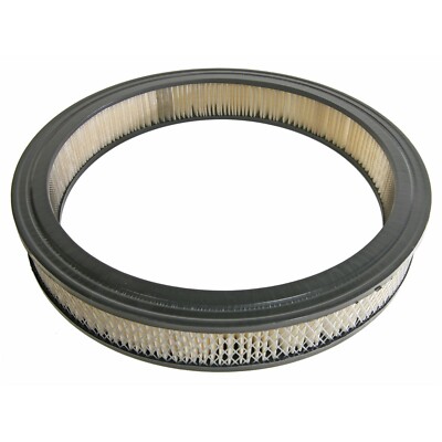 STANDARD WHITE PAPER ROUND REPLACEMENT AIR FILTER ELEMENT 14x2" | eBay