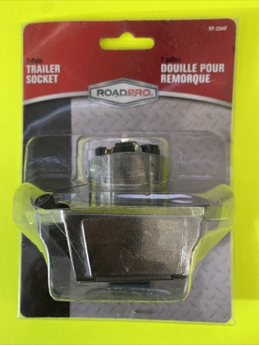 RoadPro RP-2344F Trailer 7-Pole Socket Spring Loaded Cover New Free ...