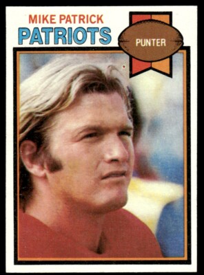 1979 Topps Mike Patrick New England Patriots #158 | eBay