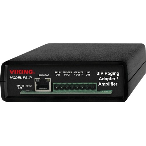 Viking Electronics SIP / Multicast Paging Adapter with Amplifier (pa-ip ...