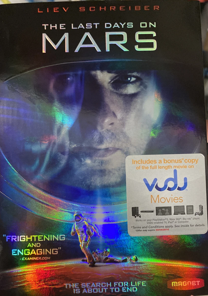 The Last Days On Mars Blu Ray