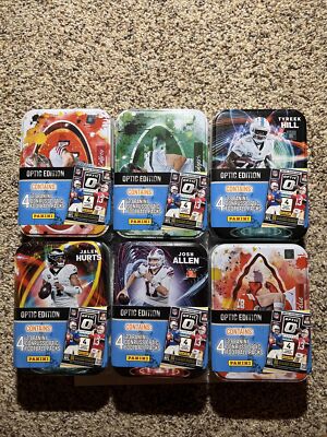 ️🏉 2023 Panini Optic NFL Football Tin NEW SEALED - Random Players - | eBay