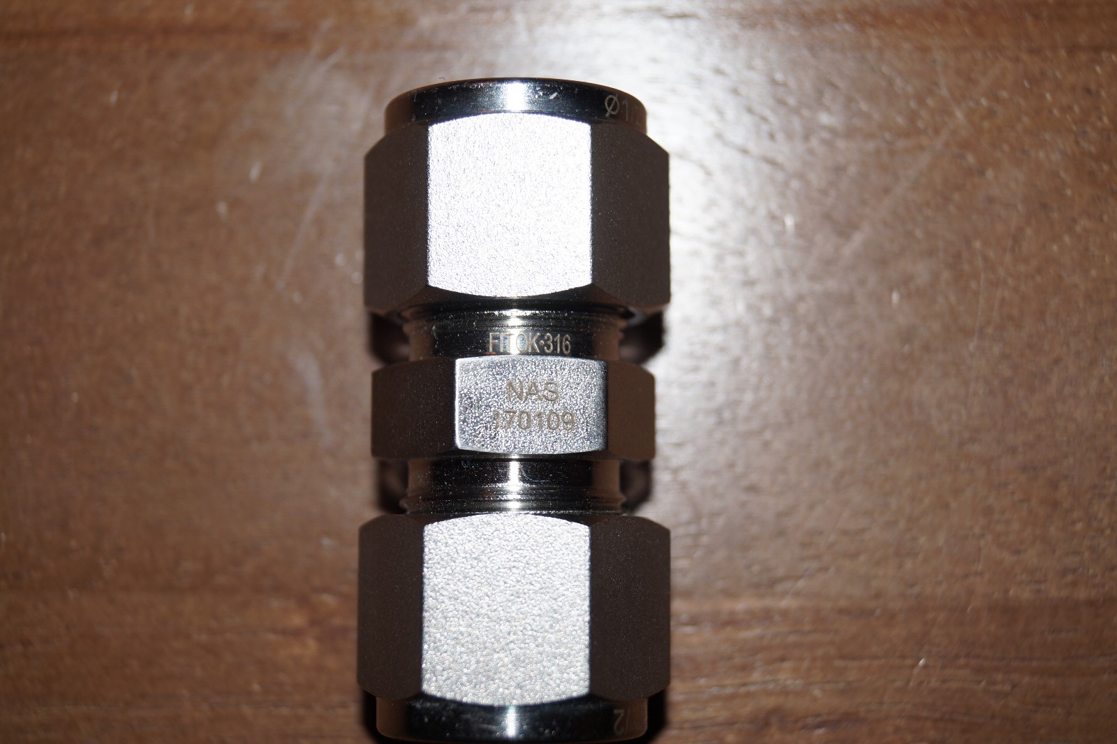 FITOK Stainless Steel Tube Union 1/2 in. Tube OD (SS-U-FL8) | eBay