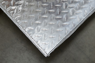 Aluminum Diamond Plate, Brite Finish - .125 (1/8") x 48" x 96" - 1 PC ...