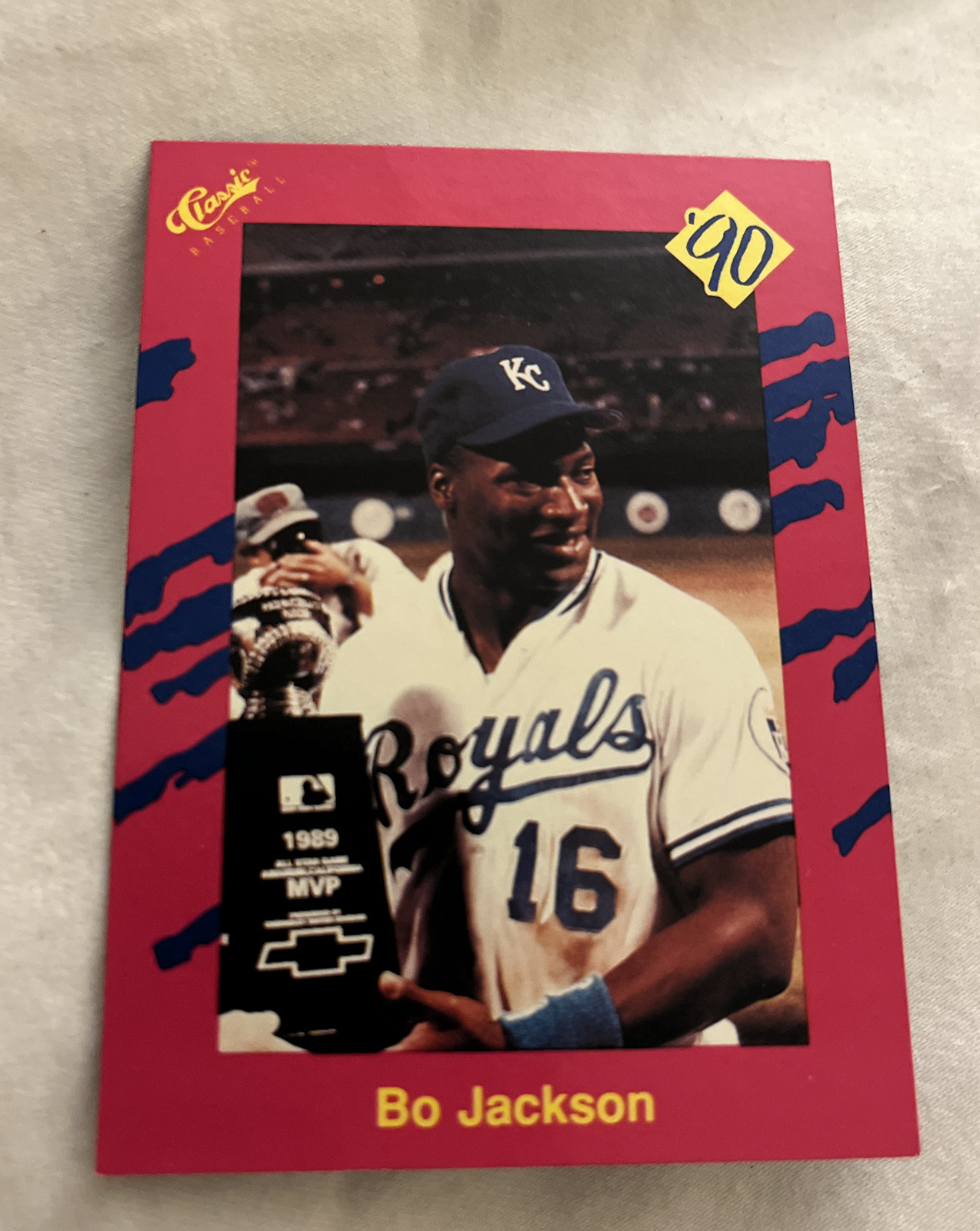 Bo Jackson 1990 Classic Baseball Card # T25 Kansas City Royals | eBay