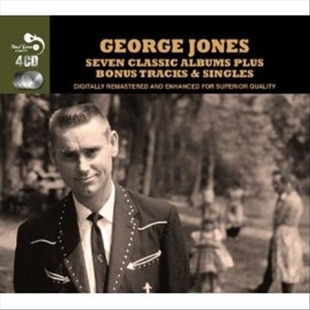 Seven Classic Albums by George Jones (CD, Aug-2012, 4 Discs, Real Gone ...