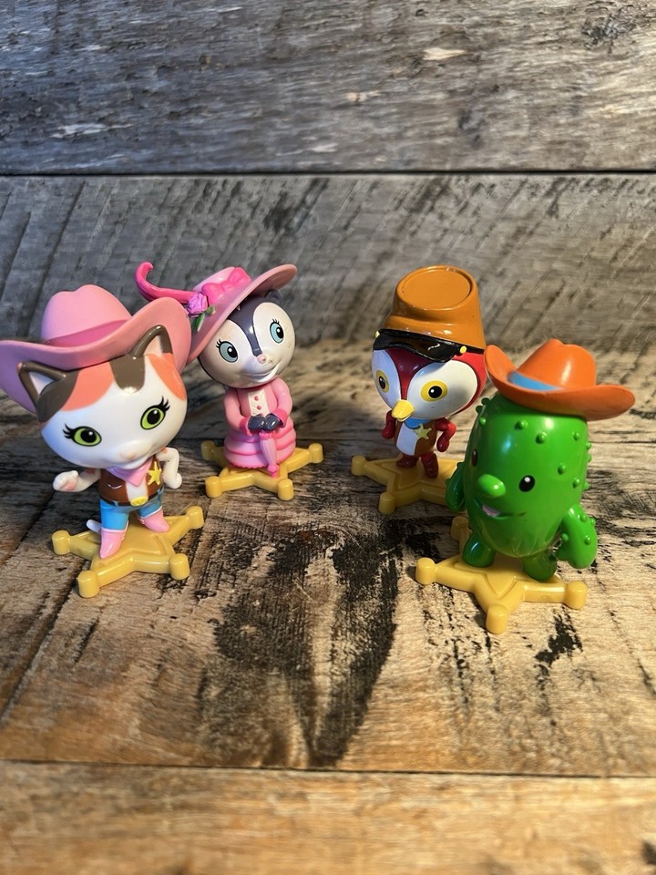 Disney Sheriff Callies Wild West Figures Cake Topper Lot Of 4 | eBay