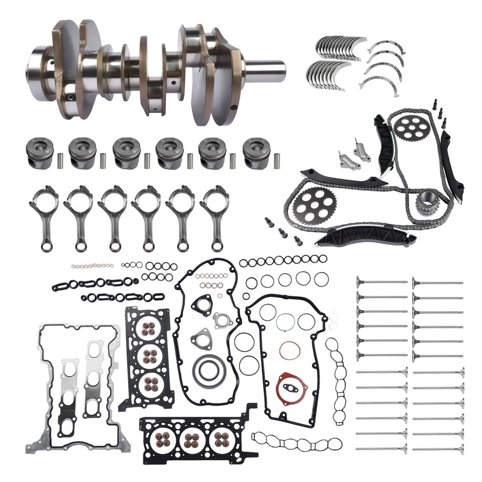 Engine Rebuild Kit Crankshaft Rods Timing For Jeep Ram 1500 3.0L V6 ...