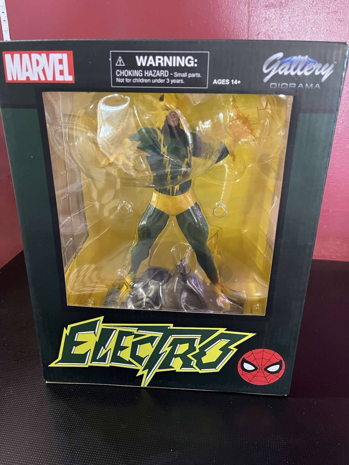 Electro Marvel Gallery PVC Diorama Statue Figure Amazing Spider-Man ...