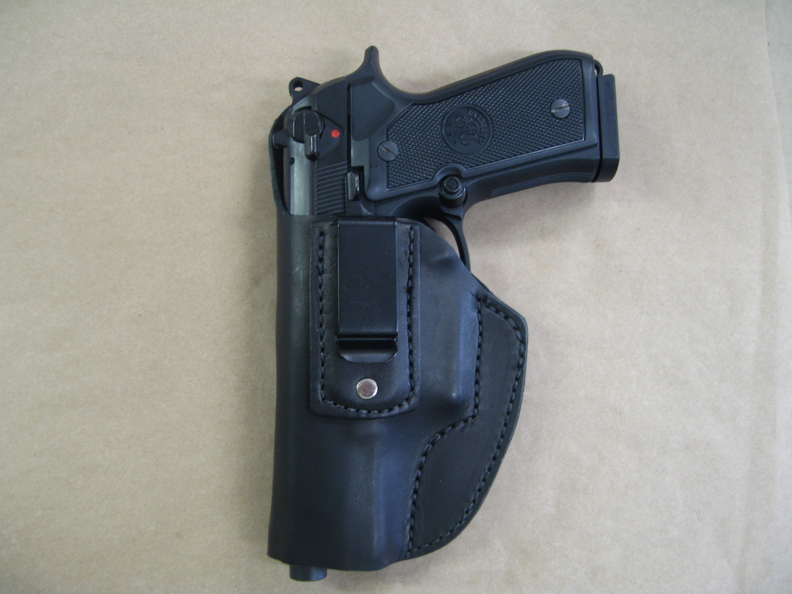 Beretta 92, 92FS, 96, M9 IWB Leather In The Waistband Concealed Carry ...