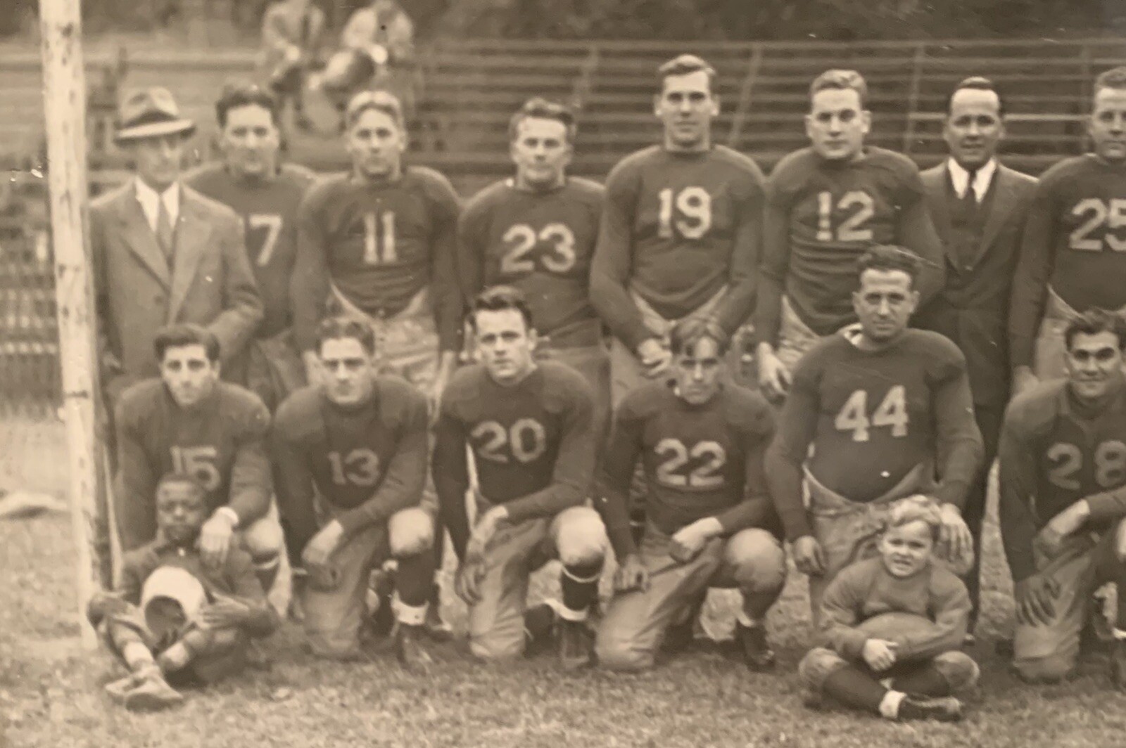 Antique 1937 Rutherford Packers New Jersey Pro Football Football Team ...