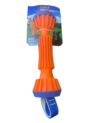 ChuckIt! Rugged Bumper Dog Toy, Medium Size, Orange & Blue 1 Ct | eBay