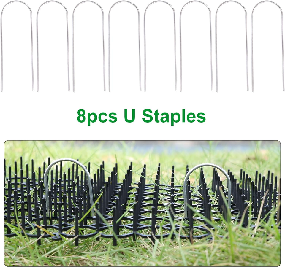 10 Packs Scat Mat for Cats and Dogs, Garden Cat Scat Mat with Spikes ...