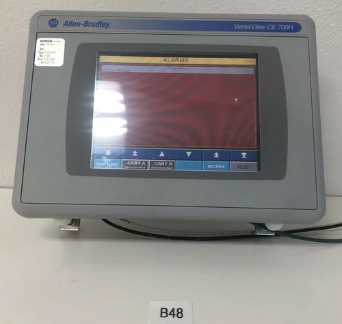 Allen Bradley PanelView VersaView CE 6182H-7TRH4D A 6189-RPRH C Rev B ...