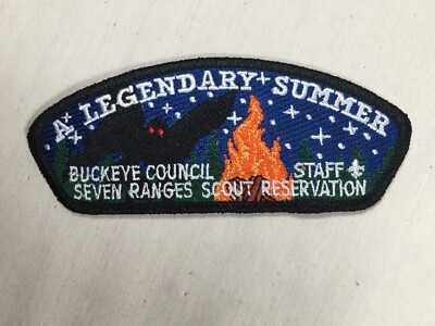 Buckeye Council Seven Ranges Scout Rerv Staff BSA CSP Patch | eBay