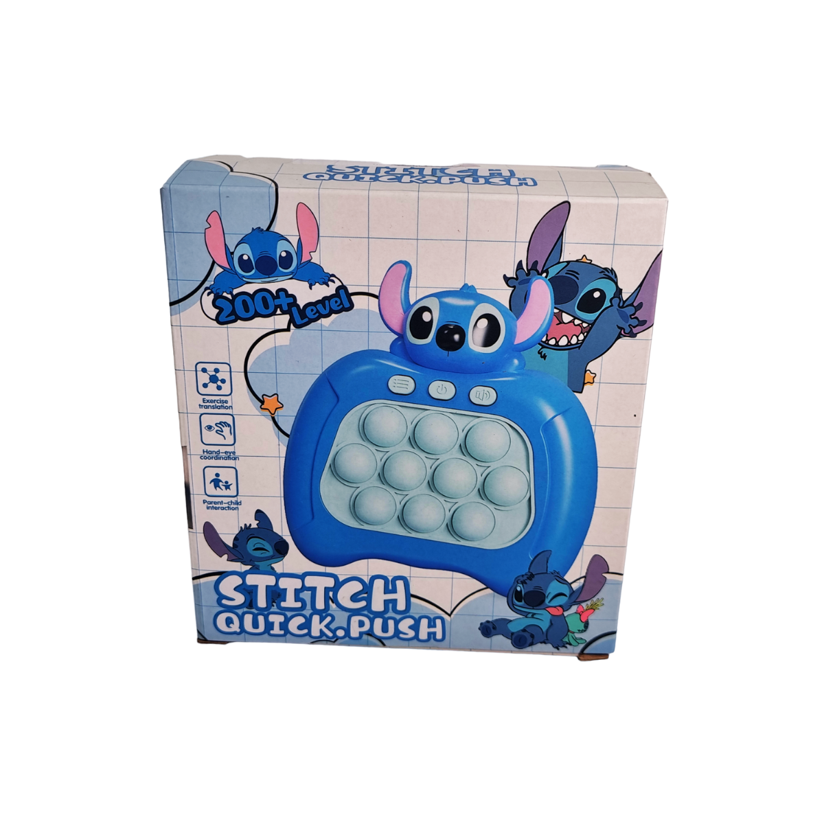 Stitch Angel Pop Push it Game Controller Sensory Fidget Toy Electronic ...