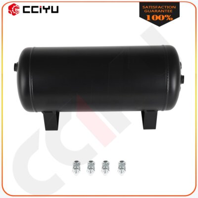 2 Gallon Air Tank 6 Ports On Board Air Compressor Horns Air Ride ...