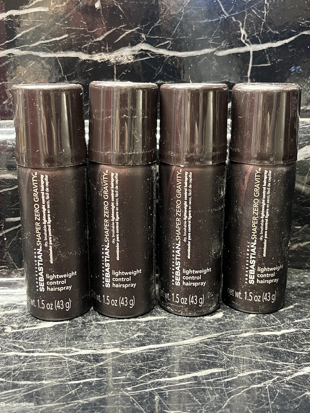 4x SEBASTIAN SHAPER ZERO GRAVITY Hairspray 1.5 oz TRAVEL SIZE NEW Sale ...