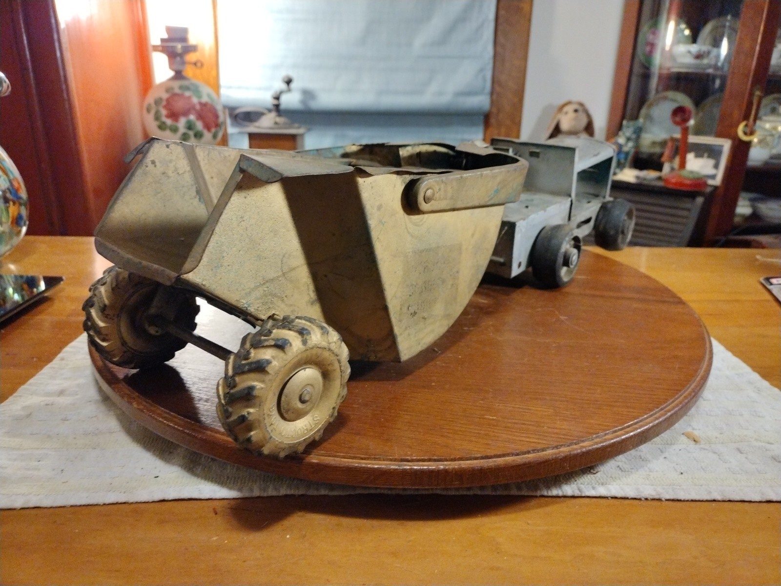 Vintage Structo Construction Toys Articulated Dump Rocker For Restore ...