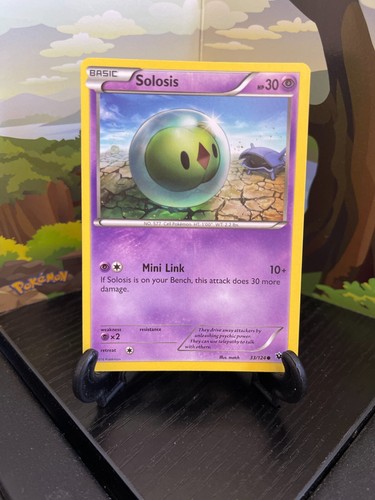 Solosis 33/124 - Fates Collide - Common - Pokemon Card TCG - LP | eBay