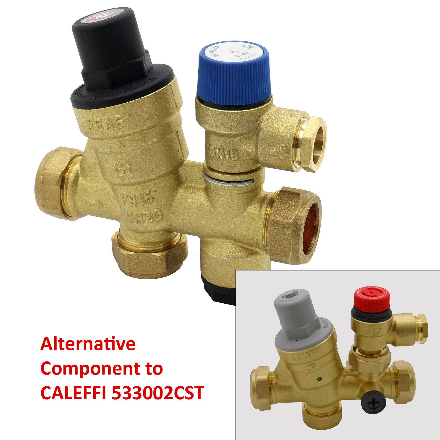 Albion Aerocyl Unvented Cylinder Inlet Control Set Valve Alternative ...