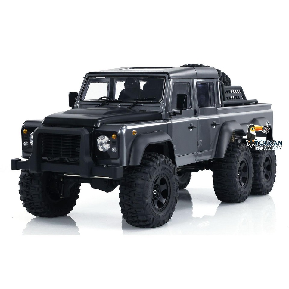 RC Pick-up 6WD Rock Crawler 1/10 Scale Off-Road Truck W/Lights Sounds 2 ...