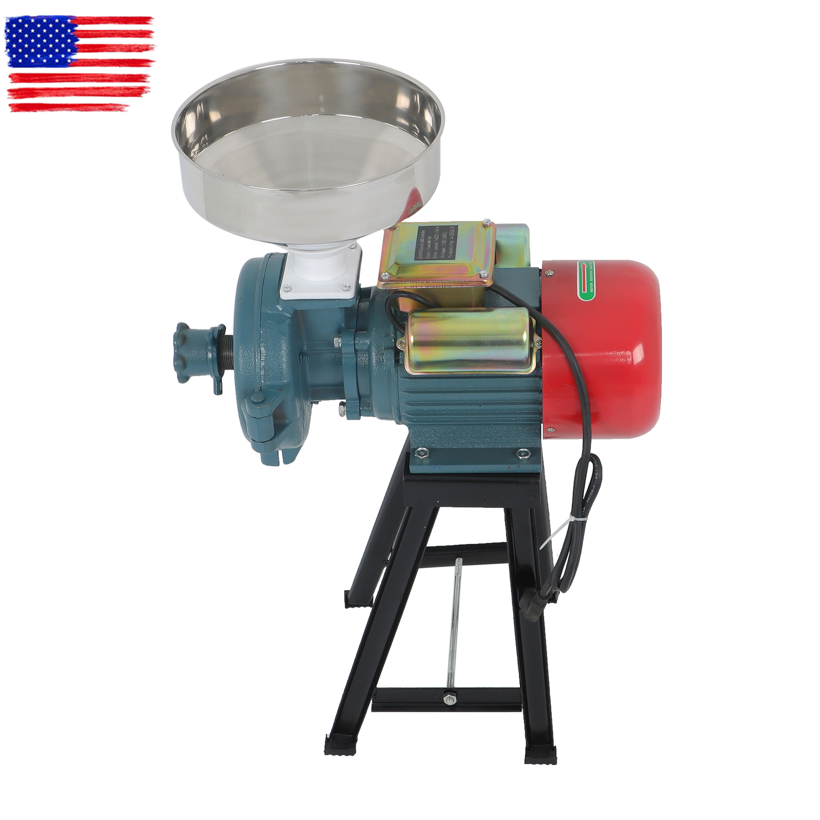 Electric Grinder Grain Mill Corn Wheat Feed Flour Cereal Grain Mills ...