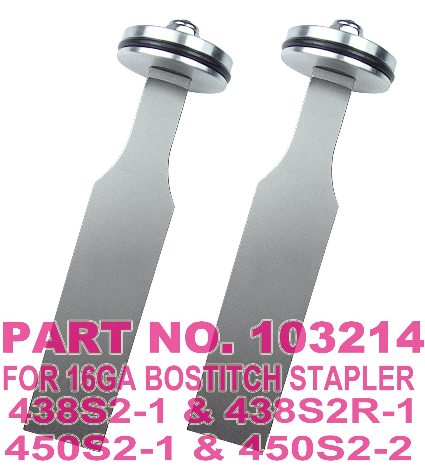 PACK OF 2 DRIVER ASSEMBLY/BOSTITCH 438S2-1,450S2-2 16GA STAPLER/PART NO ...