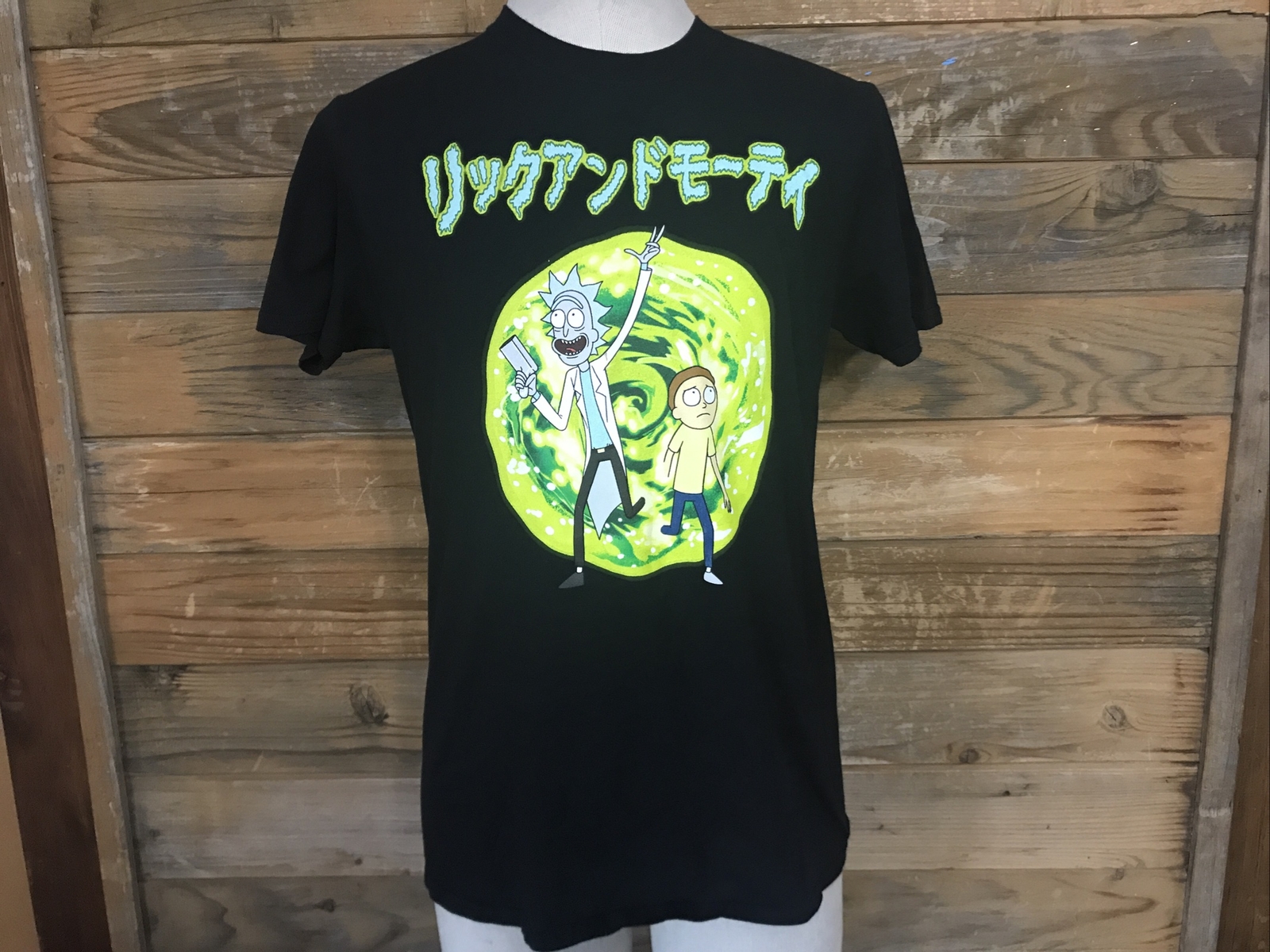 Rick And Morty Japanese Print Logo T-shirt Adult Swim… - Gem