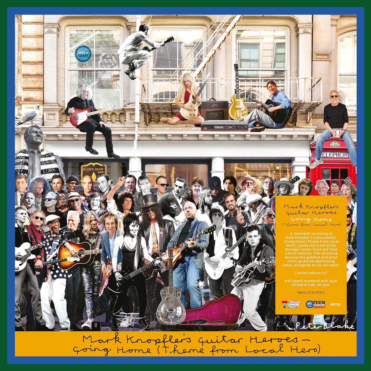 MARK KNOPFLER'S GUITAR HEROES Going Home Theme From Local Hero Vinyl 12 ...