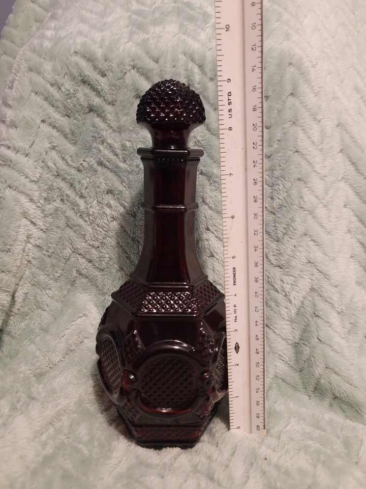 Avon 1876 Cape Cod Collection Set Ruby Red Glass Ware Inlcudes All In ...