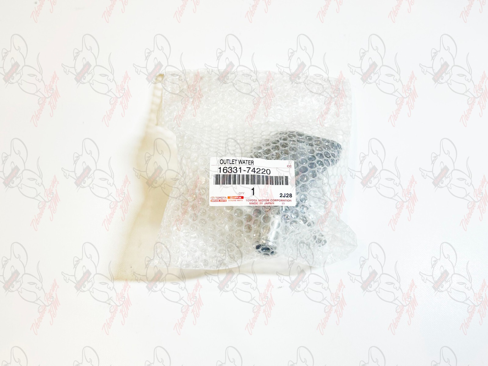 Toyota Genuine OEM Thermostat Housing Engine Coolant Outlet Water 16331 ...