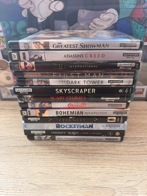 Lot of 13 4K Ultra HD Movies 8 Of Them Have Slip Covers | eBay