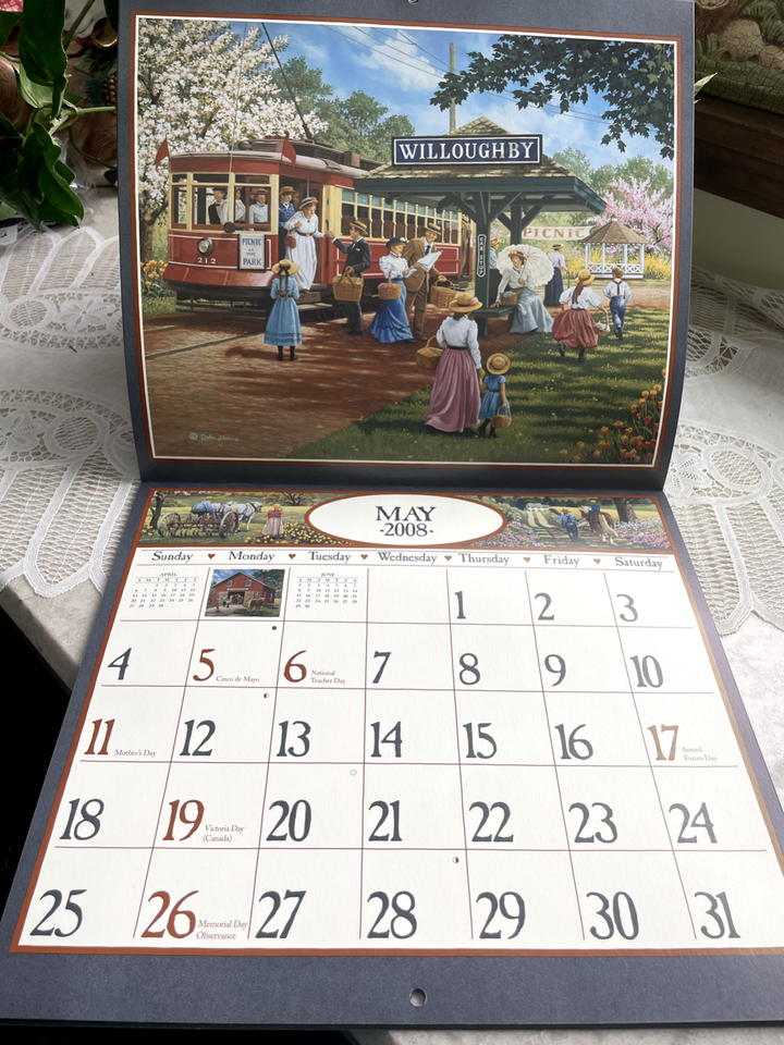 LANG 2008 WALL CALENDAR - FOUR SEASONS / JOHN SLOANE - USABLE AGAIN ...