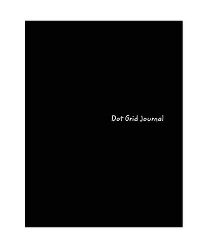 Dot Grid Journal: Black Dot Grid Journal, June Bug Journals 464295254 ...