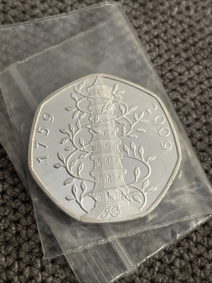 Kew Gardens 2009 50p Brilliant Uncirculated IRB Copy. Mint Condition ...