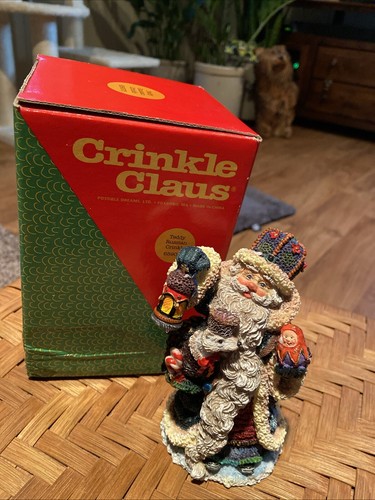 Crinkle Claus by Possible Dreams 1998 Series "Teddy Russian Santa ...