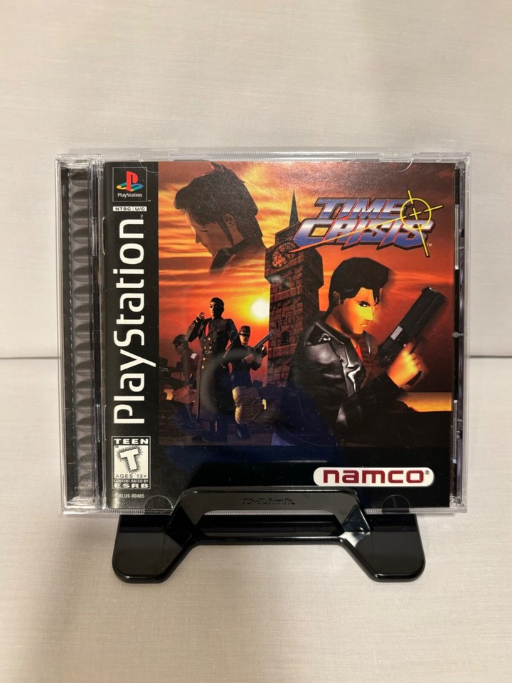 Time Crisis plus Guncon New PSX PS1 PlayStation Open BOX , 100% scratch ...